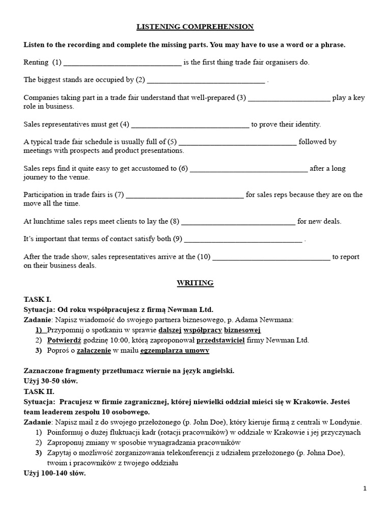 Mock exam OLD.docx | PDF | Fair Trade | Cooperative