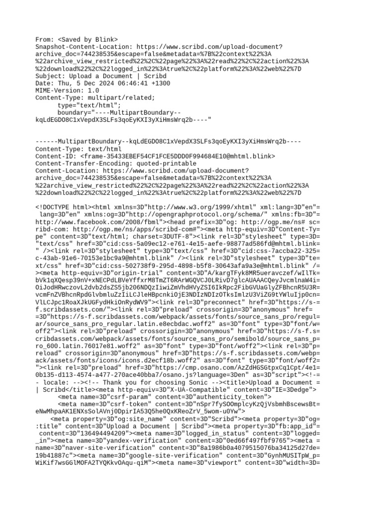 Upload A Document - Scribd | PDF