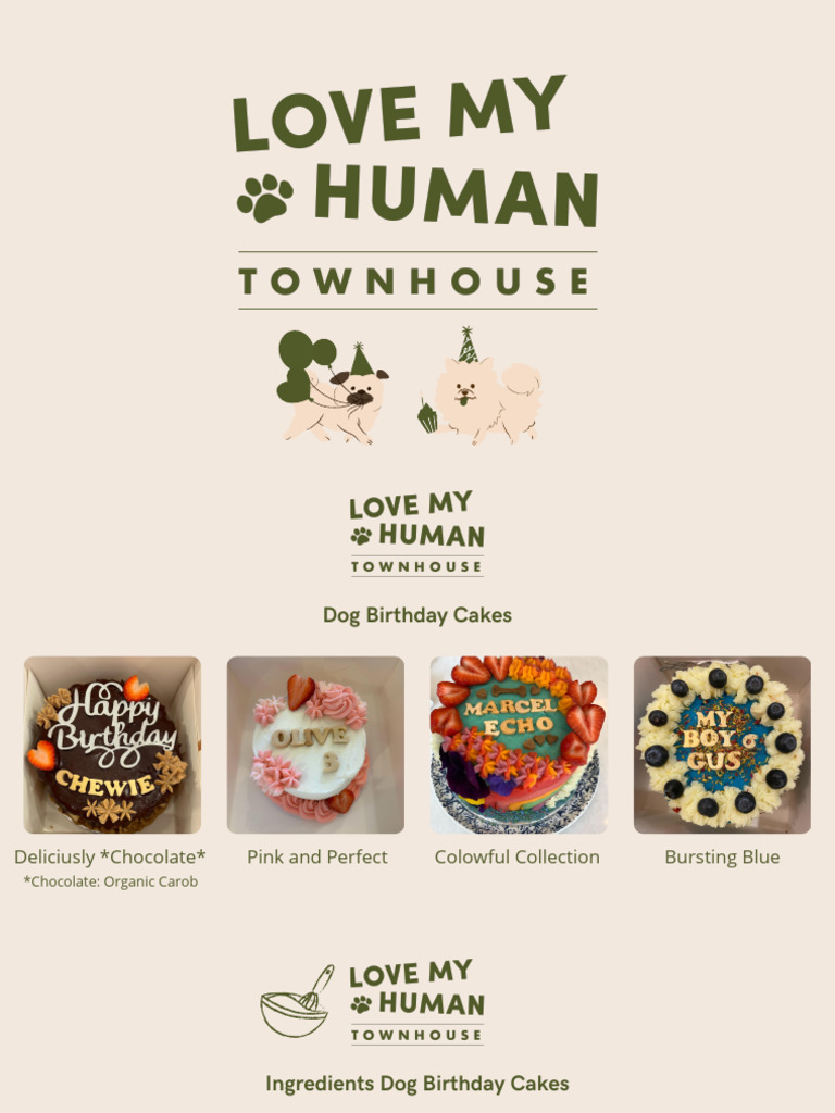 Dog Birthday Cakes | PDF