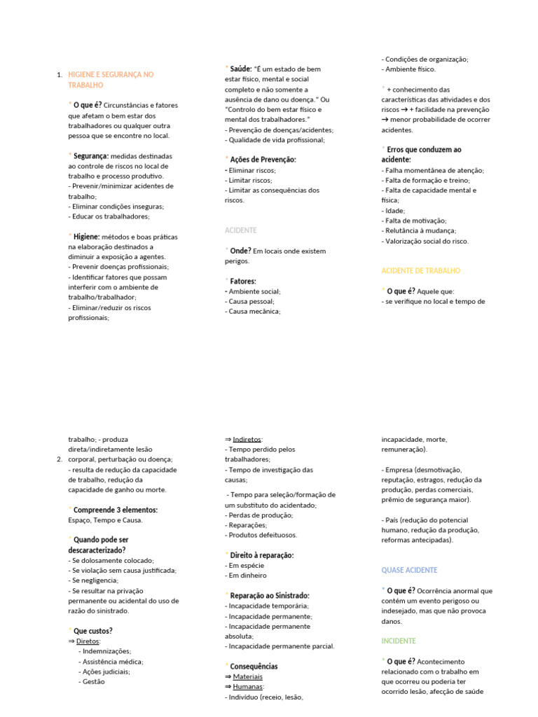 1ª Frequencia HST | PDF