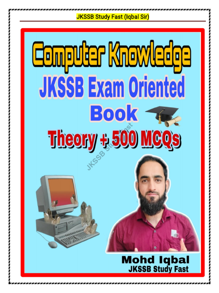 JKSSB Computer Study Guide | PDF | Random Access Memory | Computer Data ...