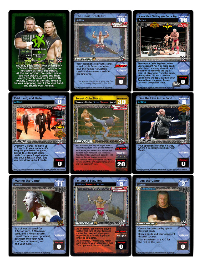 DX Wwe Raw Deal Prints | PDF