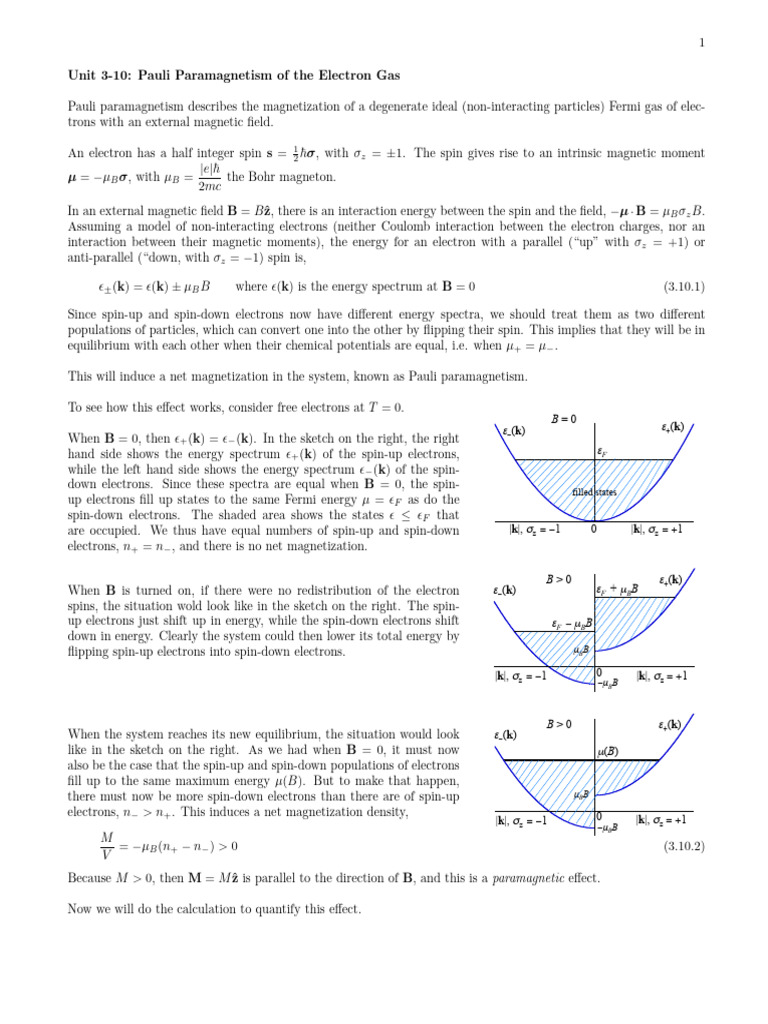 unit_3-10 | PDF | Spin (Physics) | Electron