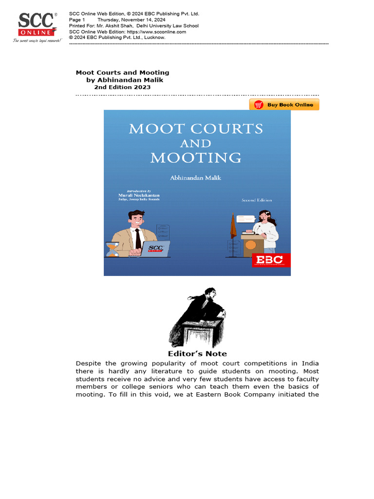 Moot and Mooting | PDF | Legal Education | Justice