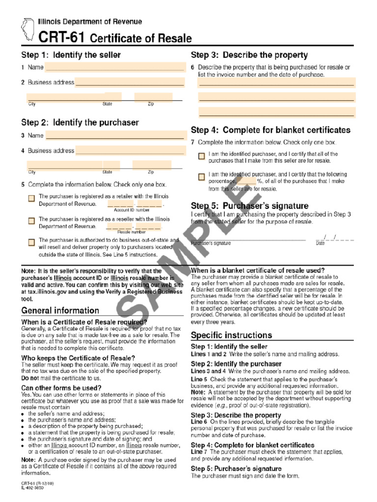 Il CRT-61 Sample | PDF