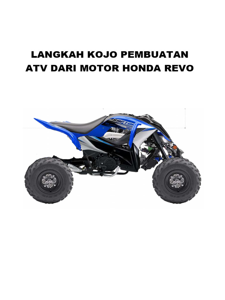 Langkah Pembuatan Atv | PDF