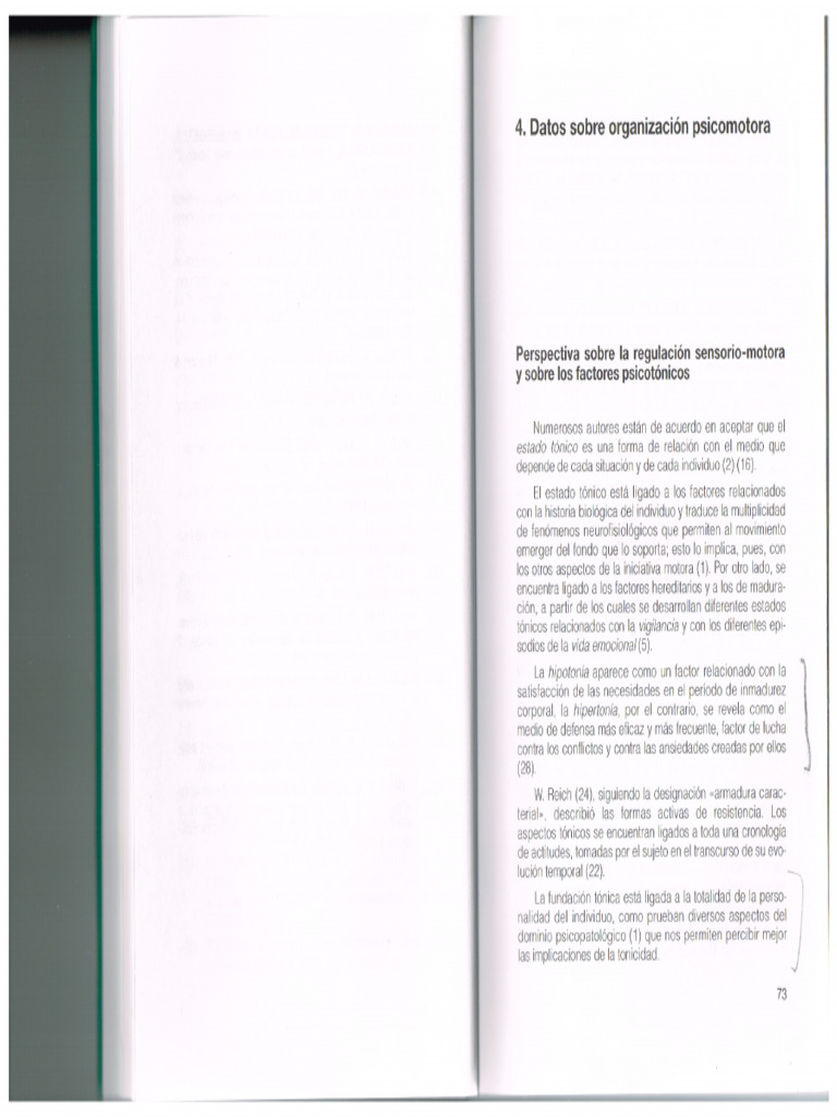 Aspectos Psicotónicos - Da Fonseca - Estudio y Génesis de La Motricidad ...