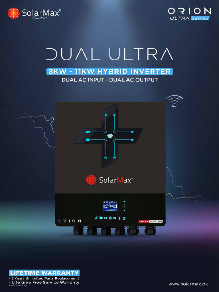 SolarMax Orion Inverter Specifications | PDF | Alternating Current ...