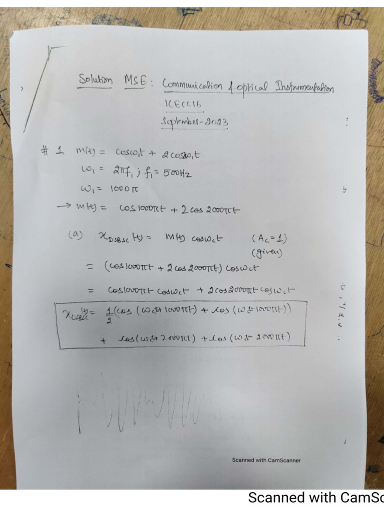 Coi Mse 2023 Solutions | PDF