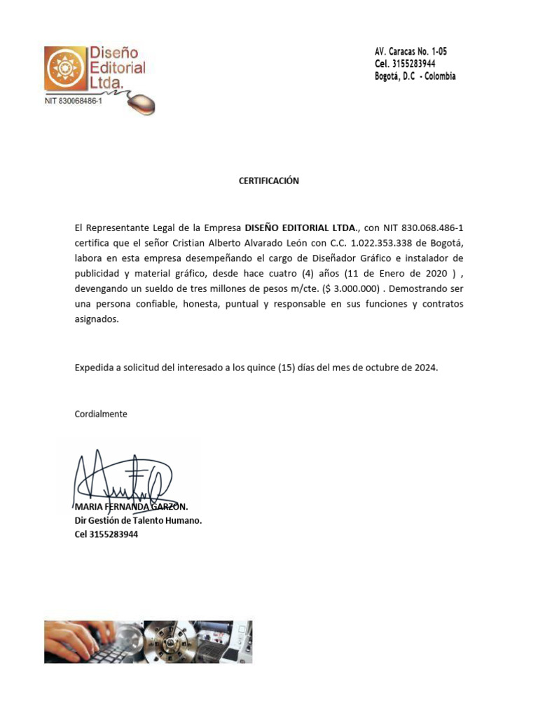 Certificación Diseño Ed | PDF