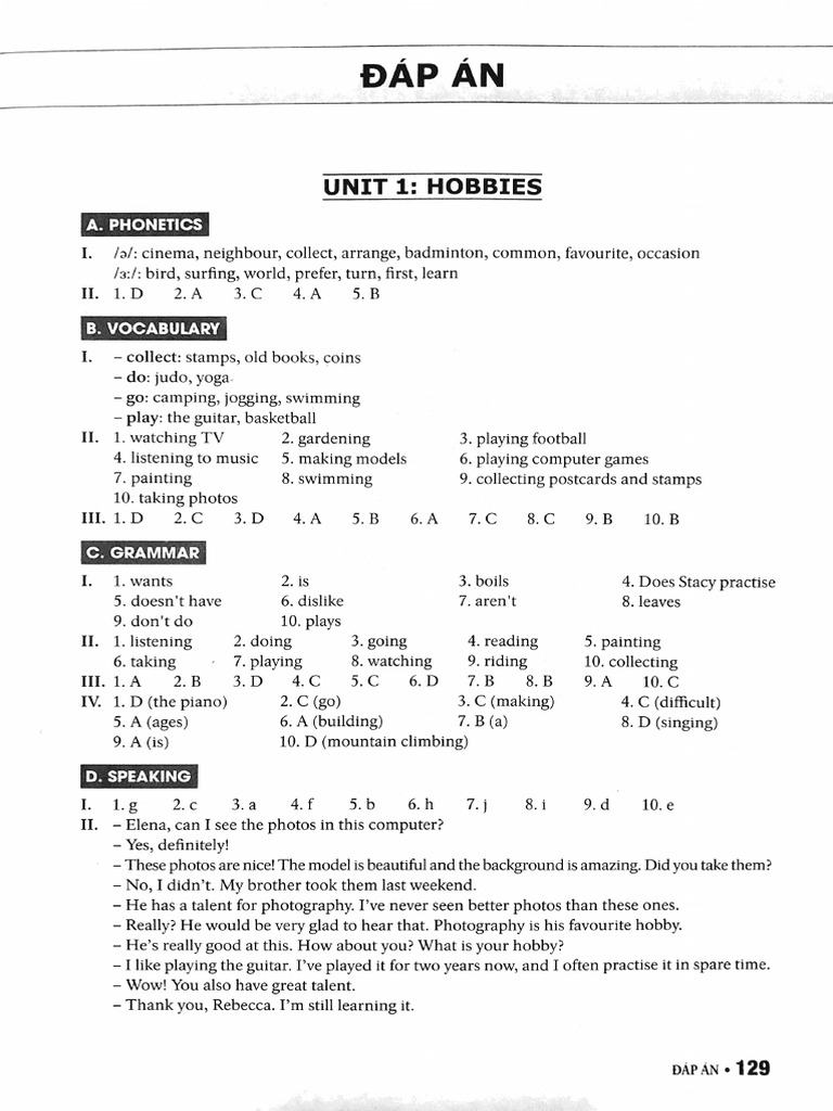 Bài Tập Thực Hành Anh 7 Global Mai Lan Hương L7.BTTH.mlh.Đá | PDF