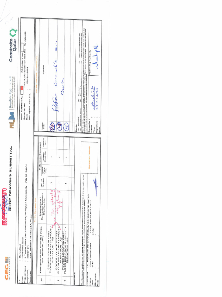 Electrical Elevation Shop DWG 1 | PDF
