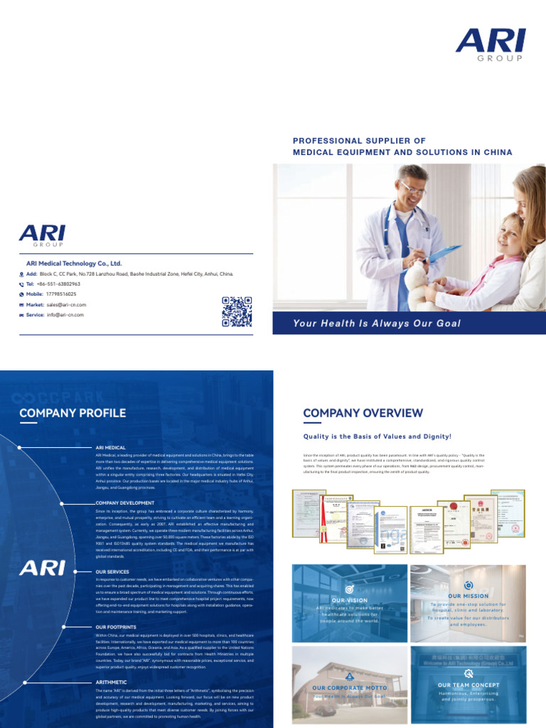 ARI Medical Technology Overview | PDF | Clinical Medicine | Medical ...