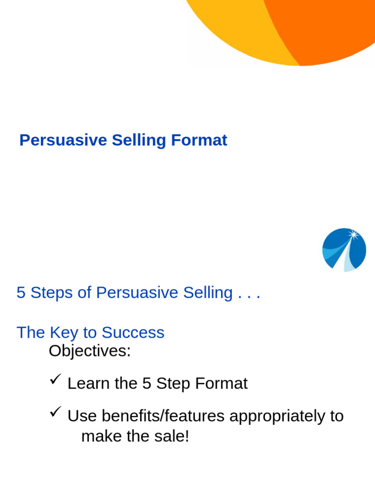 Saksham - Persuasive Selling Format Hindi | PDF | Marketing