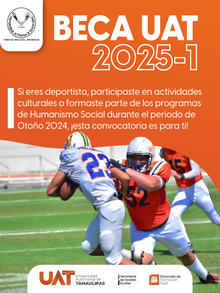Convocatoria Beca UAT 2025-1 | PDF
