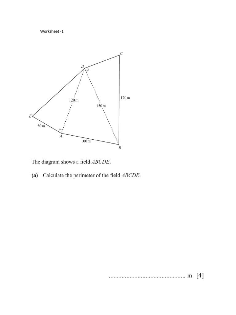 Mathematics Igcse Trigonometry 1 2019 Pdf