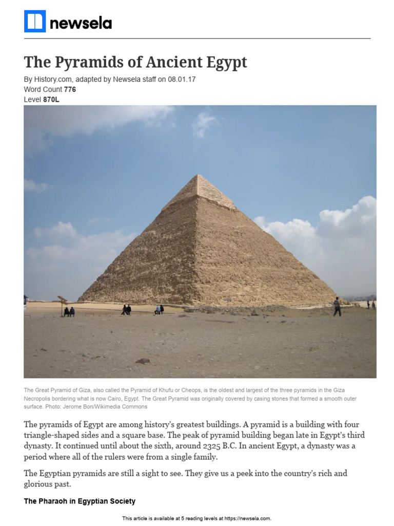 Lib History Pyramids Egypt 33135 Article - Only | PDF | Egyptian ...