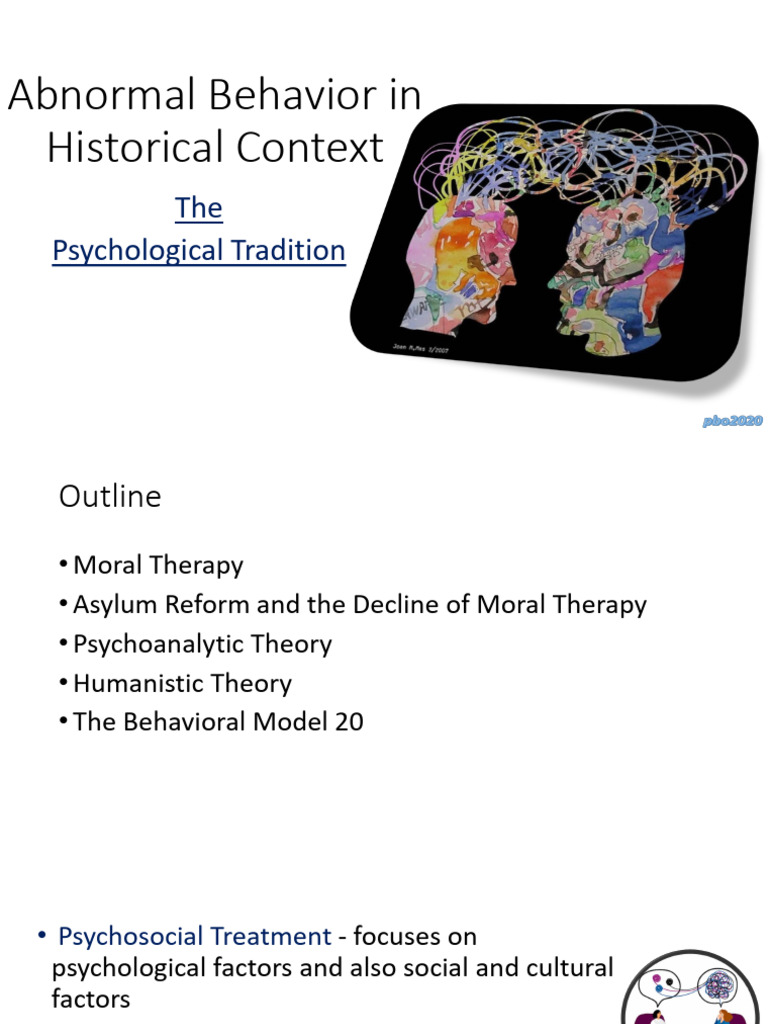 Abnormal Behavior in Historical Context 3 | PDF | Psychotherapy ...