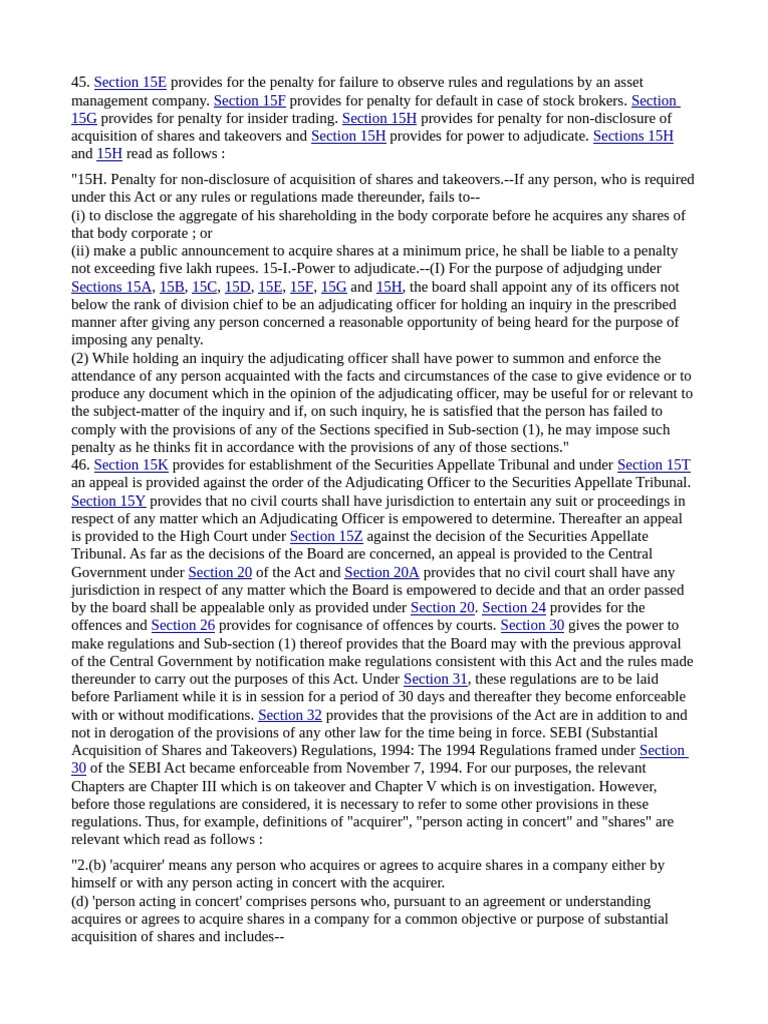 M. Sreenivasulu Reddy Vs Kishore - 2 | PDF | Stocks | Takeover