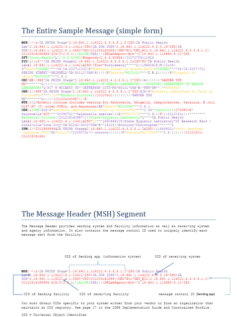 example_hl7 | PDF | Computing