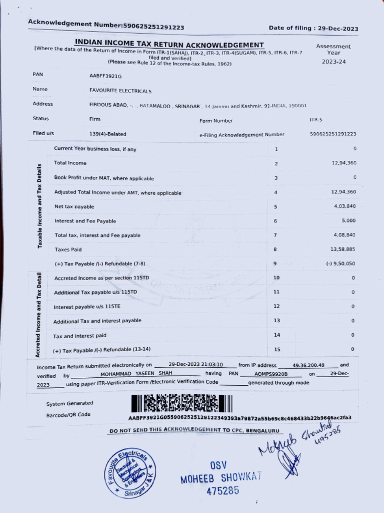 Form 3cb 3cd | PDF | Audit | Income Statement