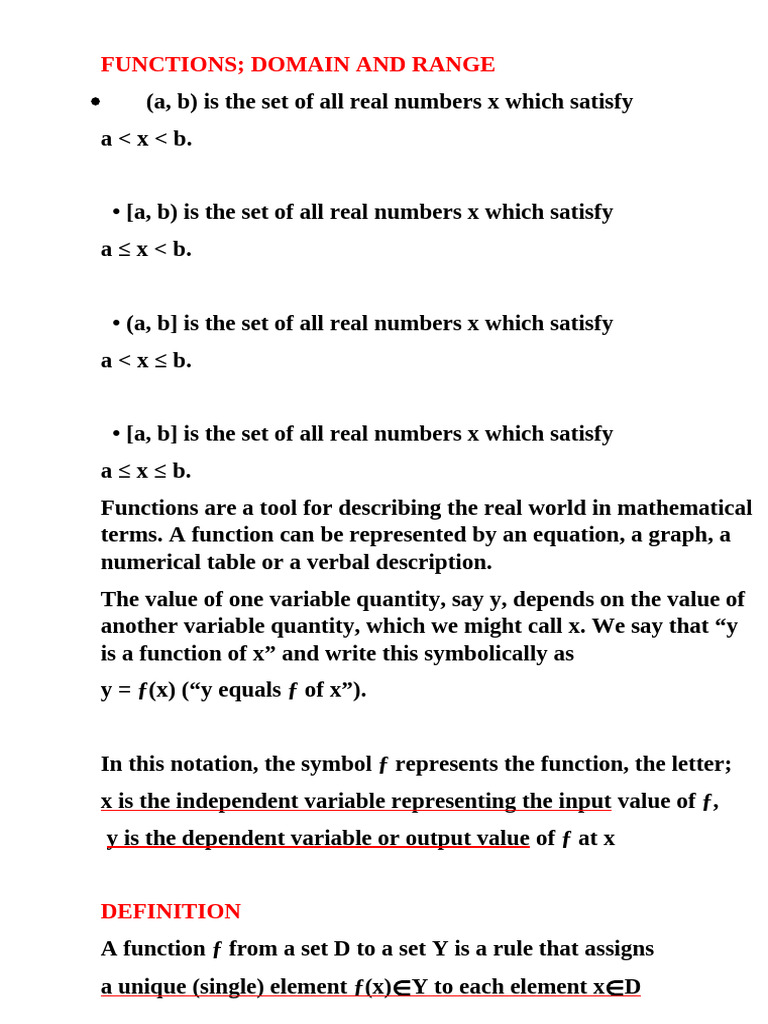 Functıons | PDF | Function (Mathematics) | Logarithm