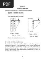 Bolted Angle Cleatdesign | PDF | Beam (Structure) | Classical Mechanics