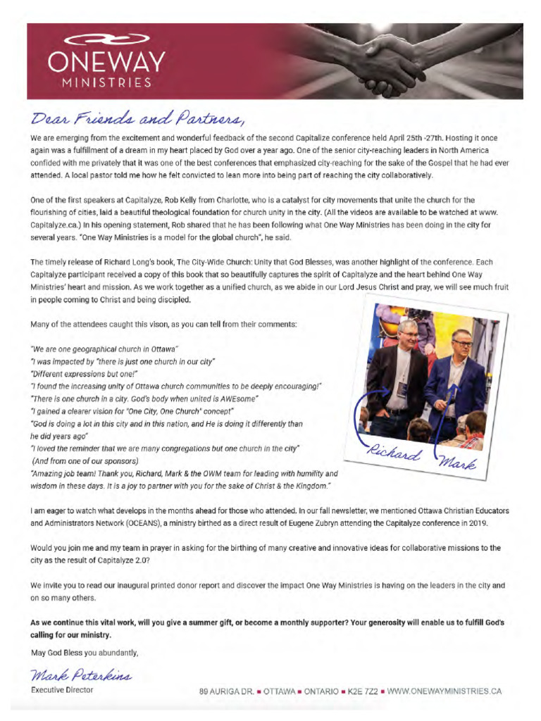 one-way-ministries-2023-annual-report | PDF