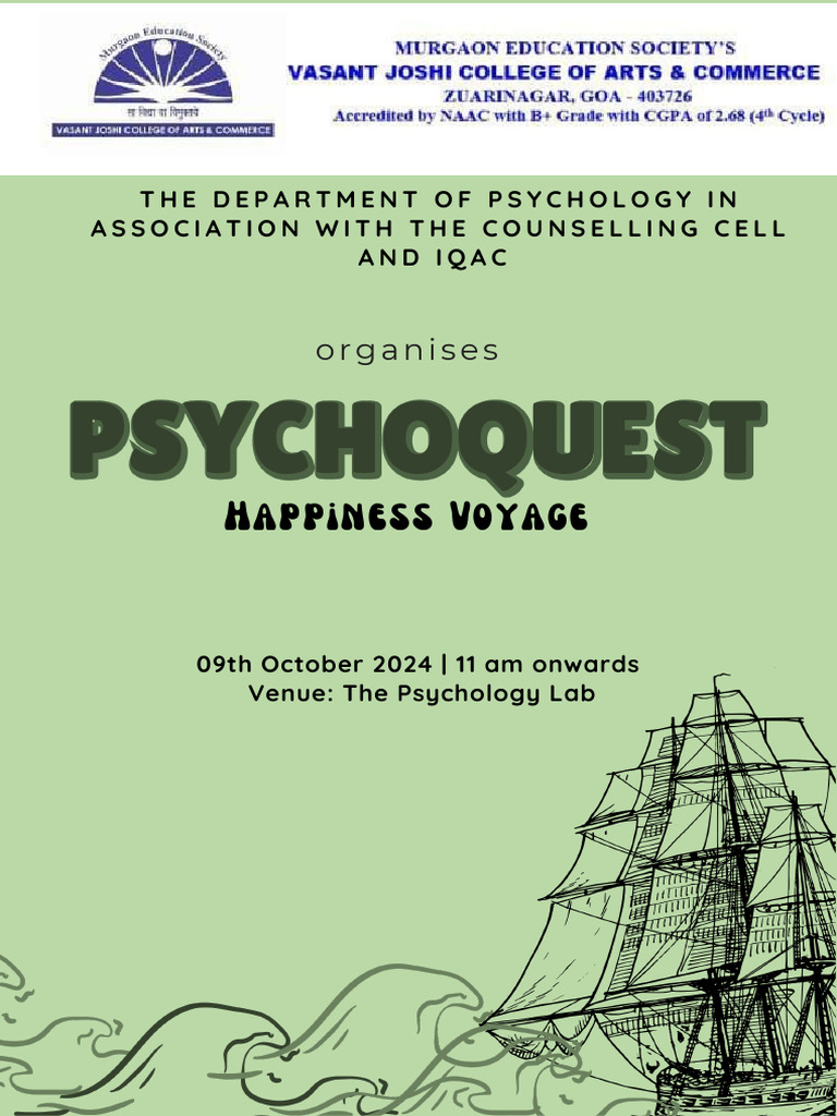 PsychoQuest 2024 (1) | PDF | Cosplay