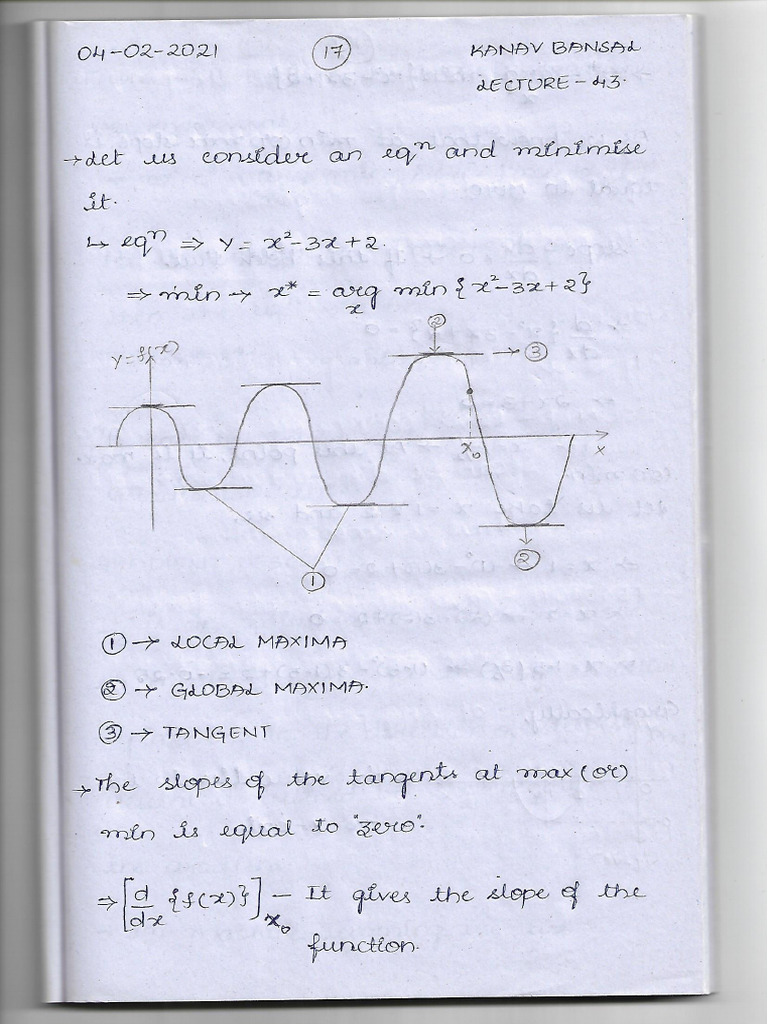 43. GRADIENT DESCENT _ OPTIMIZATION OF LINEAR REGRESSION | PDF