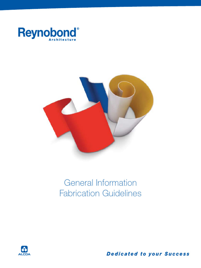 Reynobond FabricationGuide | PDF | Rivet | Nut (Hardware)
