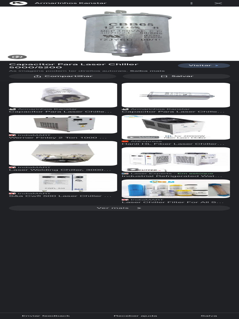 Chiller Han Li Laser Capacitor - Pesquisa Google | PDF