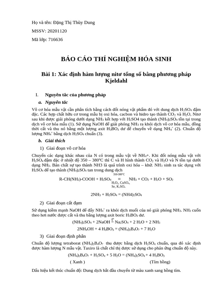 Bài-1_TN-Hóa-sinh (1) | PDF