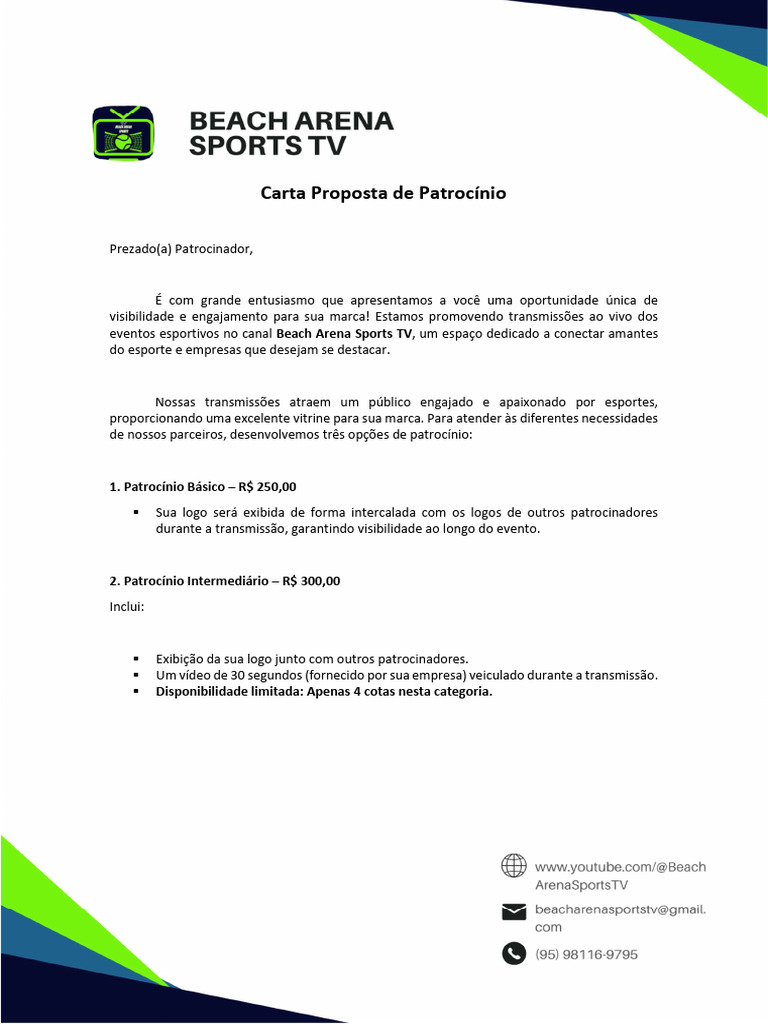 Carta Proposta | PDF