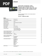 Datasheet - Easergy P5 Protection Relays - P5F30 | PDF ...