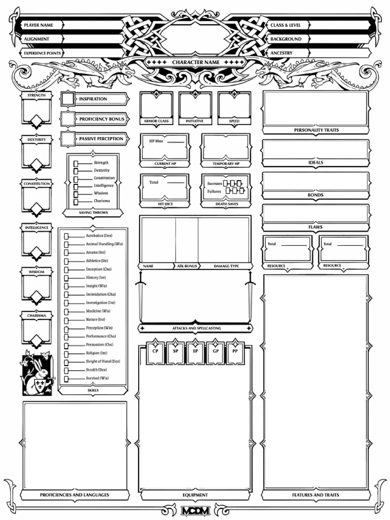 Character Sheer T | PDF