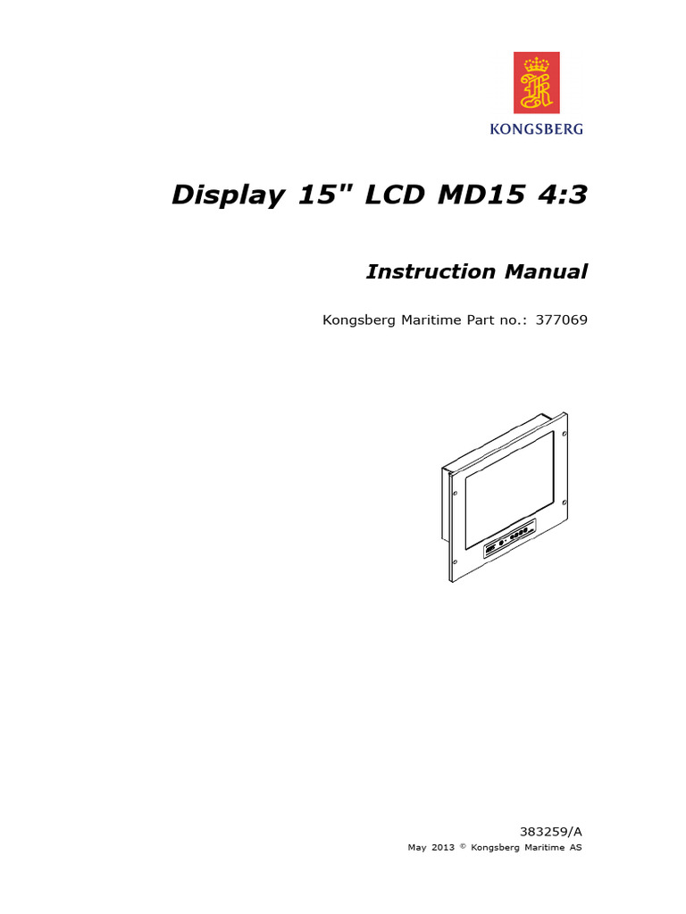 MD15 LCD Display Instruction Manual | PDF | Pixel | Contrast (Vision)