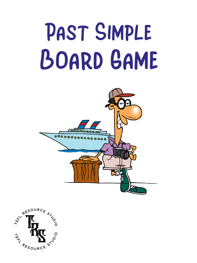 Past Simple Board Game - A4 | PDF