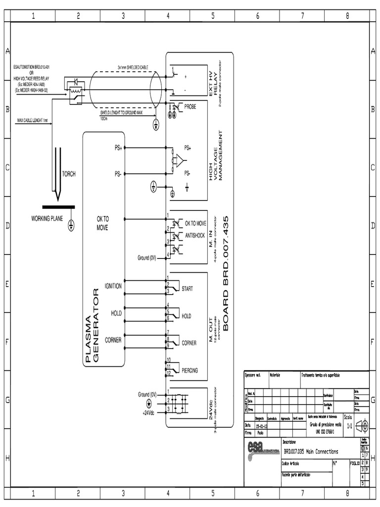 BRD.007.435 Main Connections | PDF