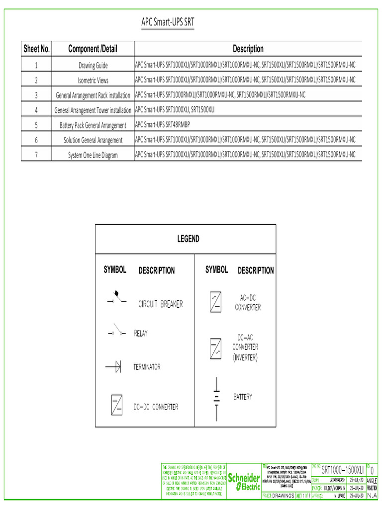 SRT1000-1500XLI-APC Smart-UPS SRT 1000-1500VA 230V | PDF