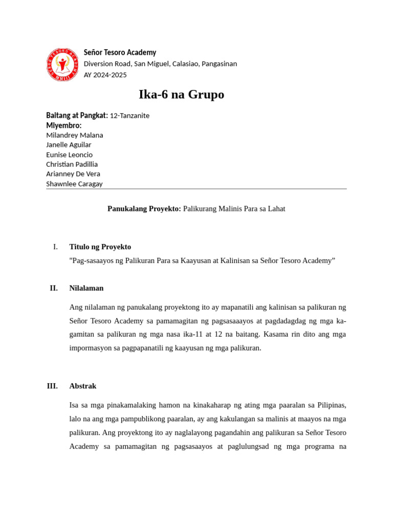 FPL MINI IPT - Docx &98u | PDF