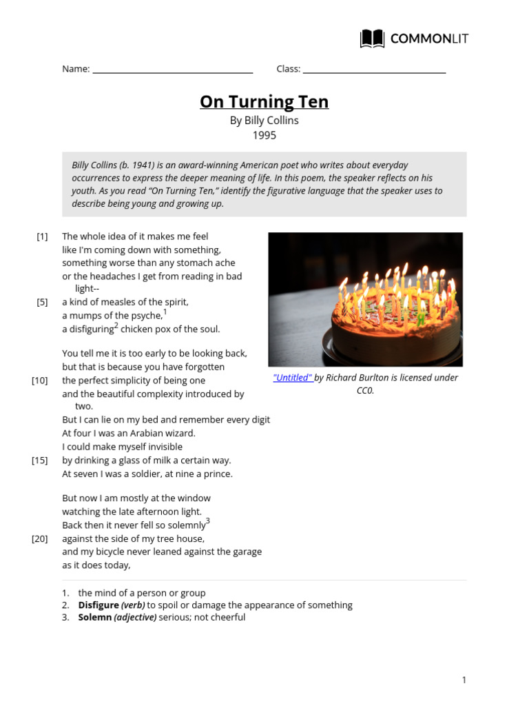 On_Turning_Ten | PDF