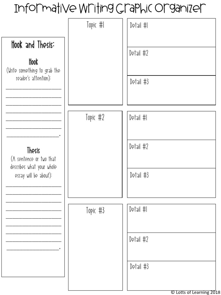Graphic Organizer - SIMPLE | PDF