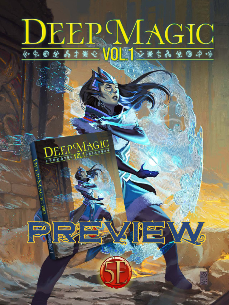 Frost Magic in Deep Magic Volume 1 | PDF | Magician (Fantasy)