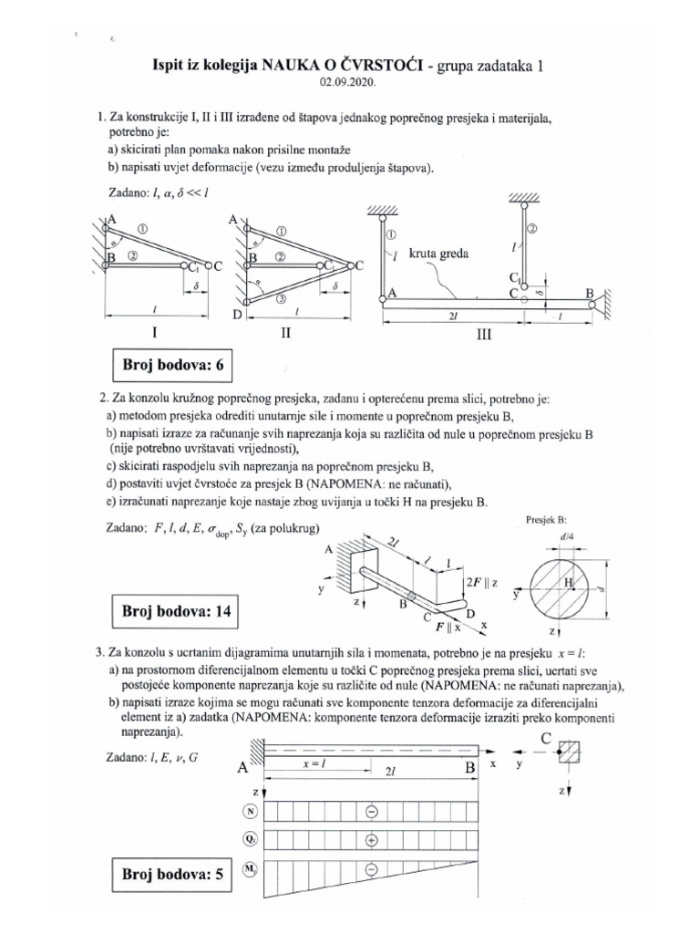 Ispitni Rok - 6. Primjer-1 | PDF