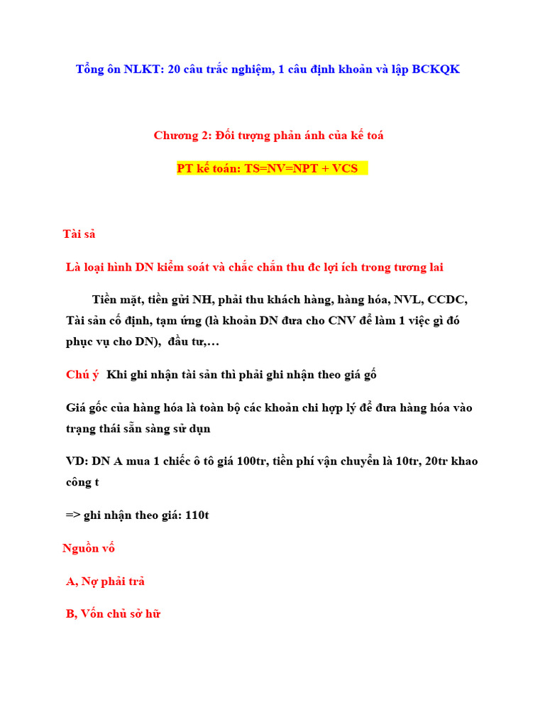 full tài liệu khóa NLKT | PDF