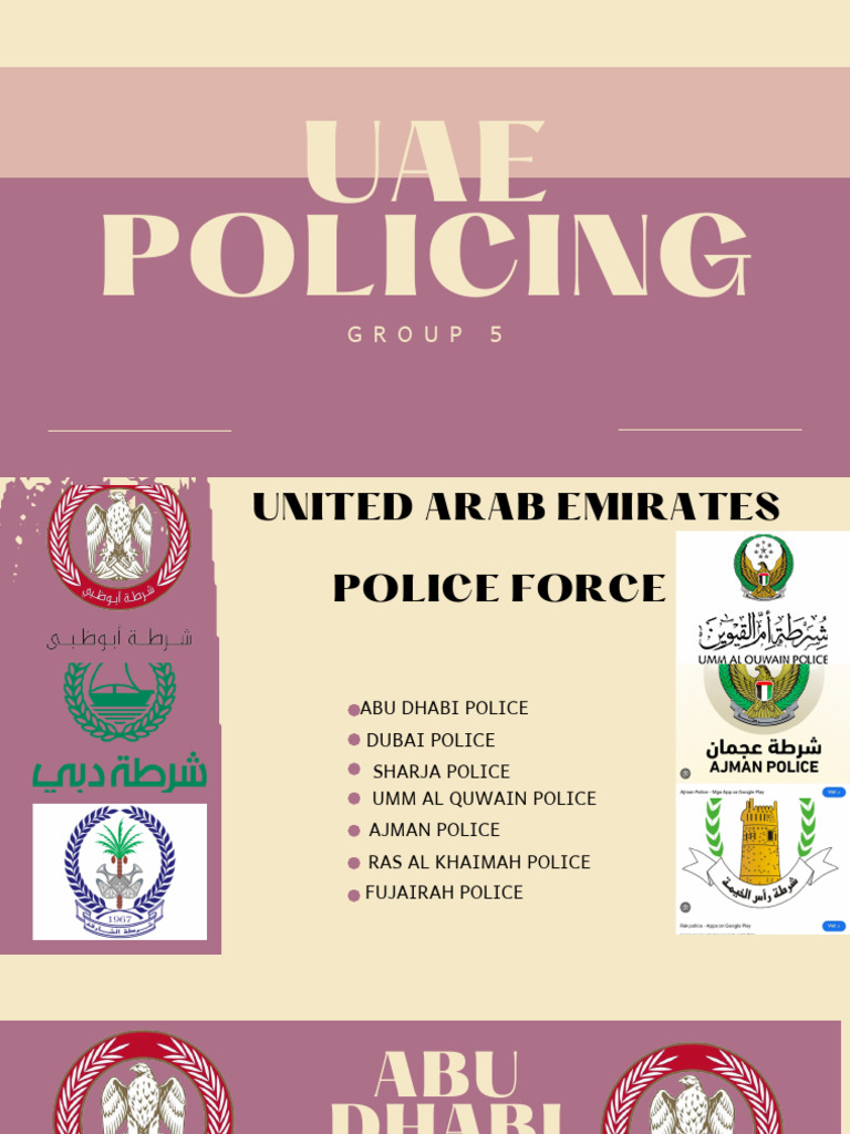 Uae Policing Group 5 - 20241129 - 195841 - 0000 | PDF | United Arab ...
