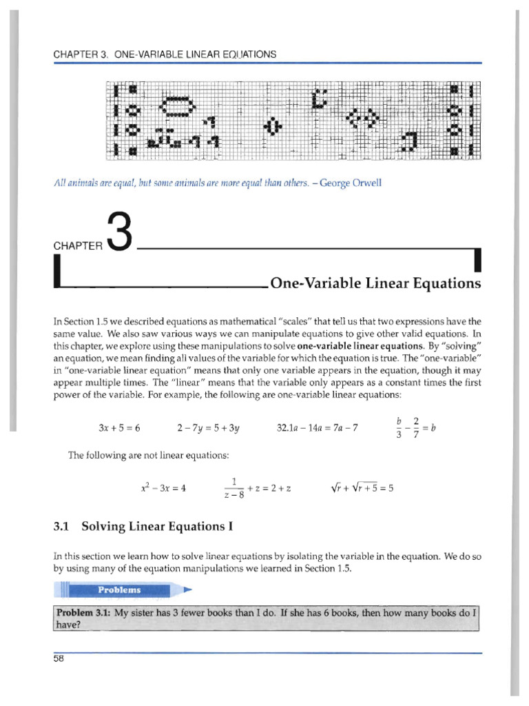 Introduction To Algebra - Ch03 | PDF