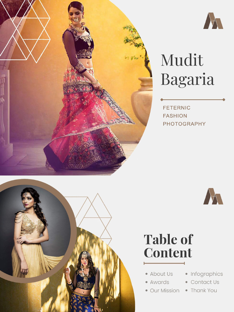 Mudit Bagaria Fashion Photography Portfolio | PDF