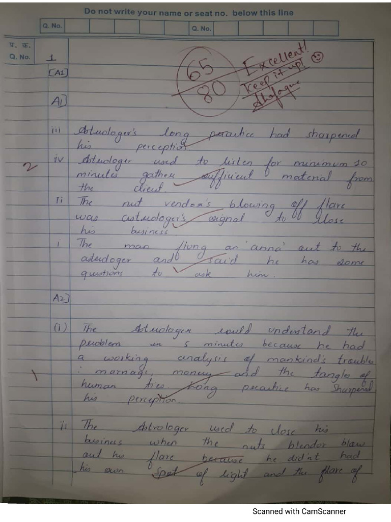 English Board Paper | PDF
